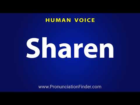 How To Pronounce Sharen