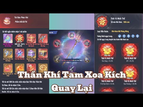ĐLĐL_HSĐQ - Review Sự Kiện Thần Khí Tam Xoa Kích Quay Lại Kèm Hồn Hoàn Thất Vị Nhất Thể