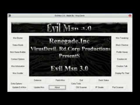 The Best Msn Hacks (Multi Tools,Mail Bombers,MSN EmailSpammer,Contacts Creator).mp4