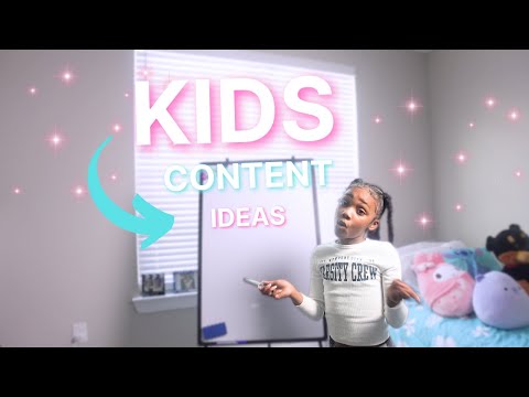 Kids Content Ideas for your Youtube Channel