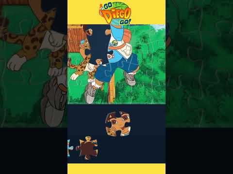 Go Diego Go puzzles 🧩 Diego going to the jungle #funpuzzles #cartoon #puzzlegame
