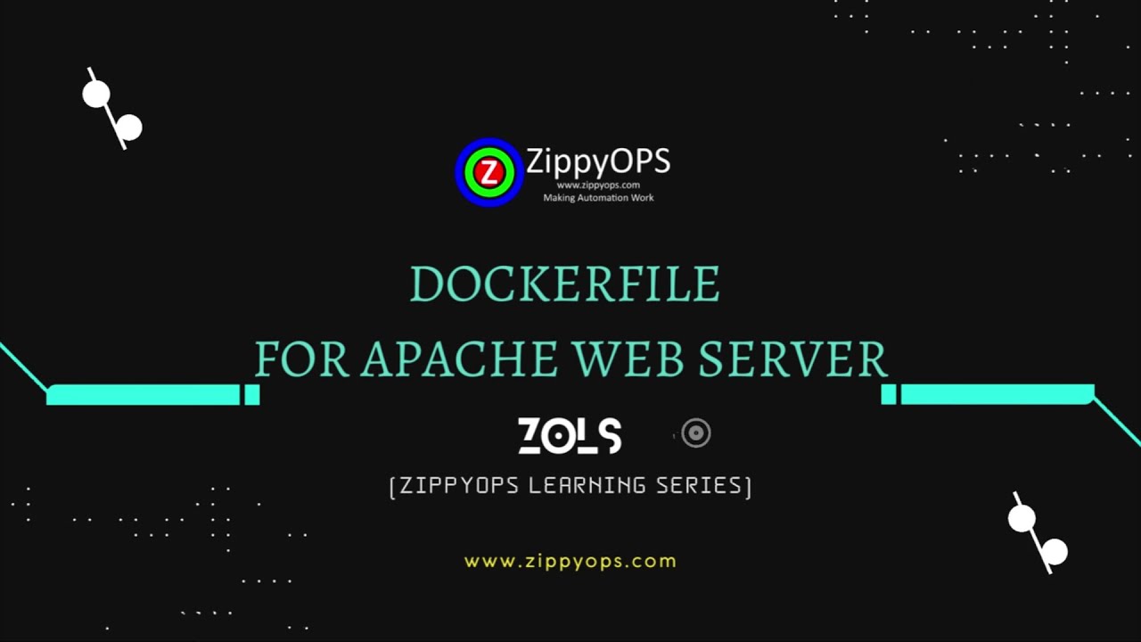 Dockerfile for Apache Web Server | #devops #docker #dockerfile