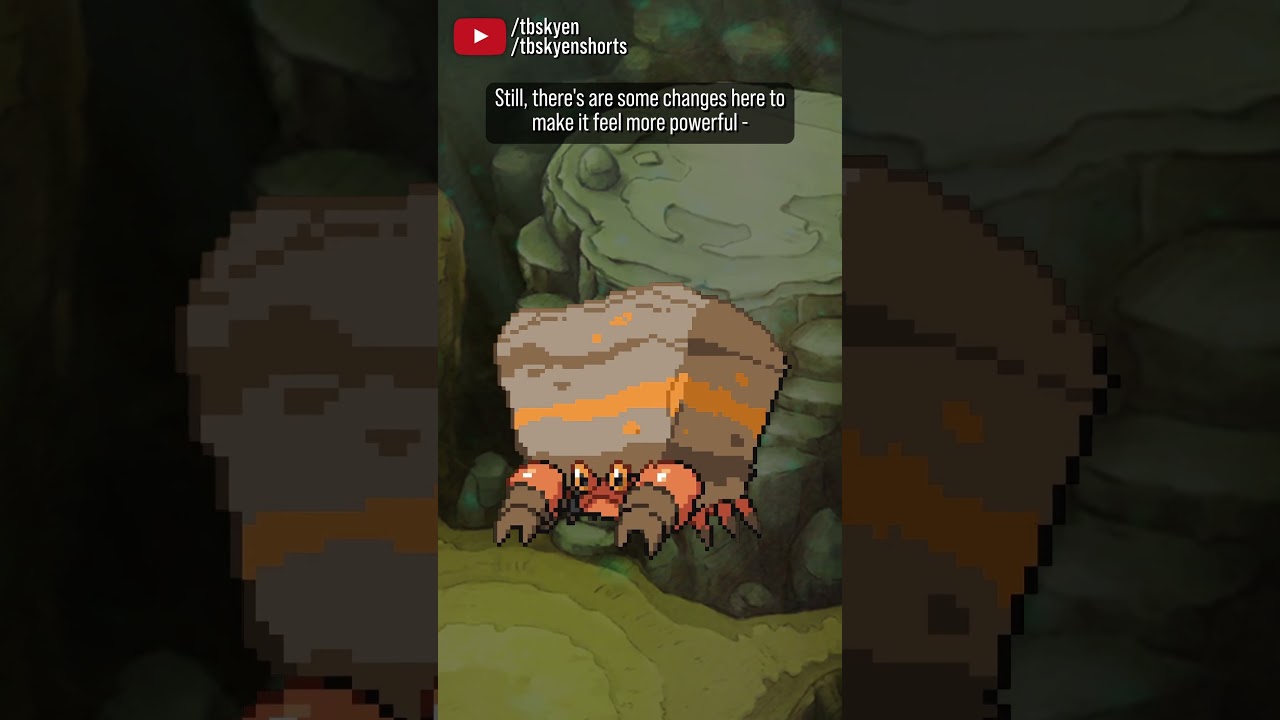 Dwebble is excellent design craft | #pokemon