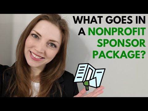 Nonprofit Fundraising: What goes in a Sponsorship package?