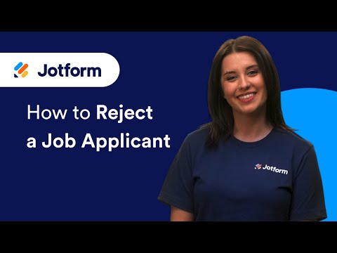 How to reject a job applicant | The Jotform Blog