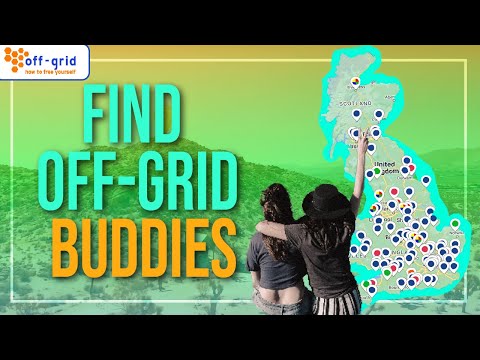FIND OFF-GRID BUDDIES - HOW TO USE THE LANDBUDDY MAP ON OFF-GRID.NET
