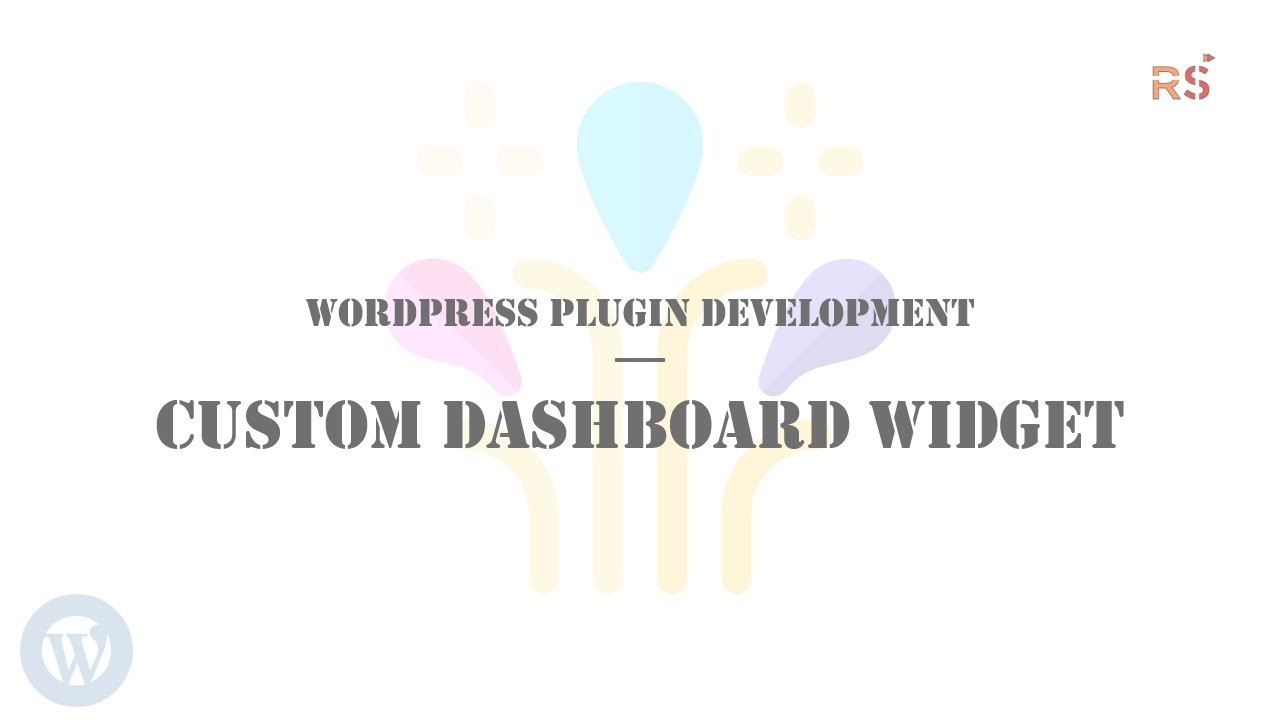 WordPress Plugin Development - EP13 - Custom Dashboard Widget