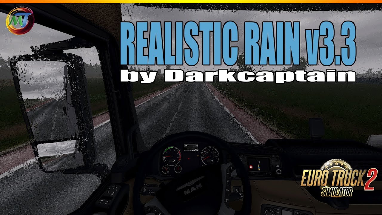 Realistic Rain v3.4 ATS 1.37 - ATS