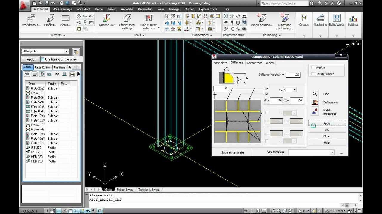 AutoCAD Structural Detailing 2010 - Conceptos Básicos