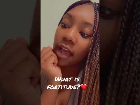 What is Fortitude? |Prophetic Word #shorts
