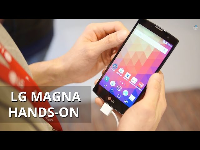 LG Magna hands-on: a mid-ranger with a slight premium vibe - PhoneArena