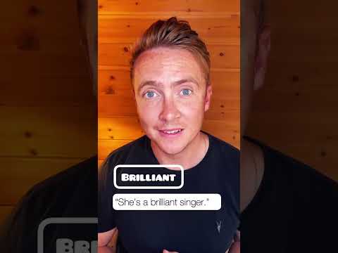 5 synonyms for GREAT! #learnenglish #reels #tiktok #duet #education #reels #shorts #ingles #british