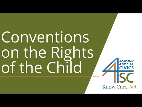 Conventions on the Rights of the Child: Children’s Rights are Human Rights - Human Rights Series...