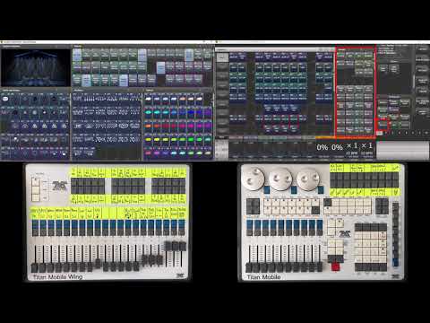 Avolites Titan Mobile Wing iMuso