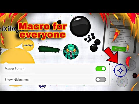 NEW MACRO BUTTON + IOS FONT APK FULL TUTORIAL *NO ROOT* ANDROID AND IOS (AGAR.IO MOBILE)