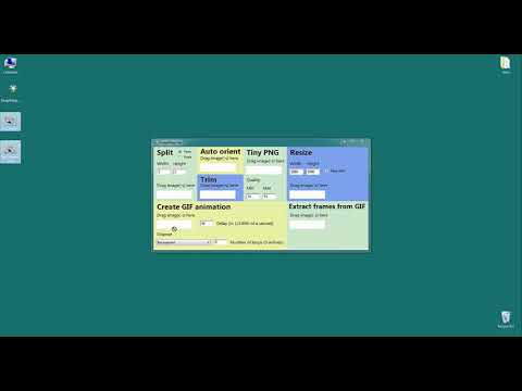 How to create GIF animation from sequence of PNG images with one click