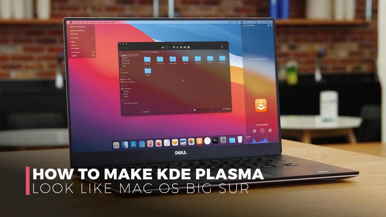 Mac os look alike on endeavor os - Plasma - EndeavourOS