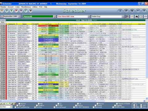 Medical Billing Software - ADS MedicsPremier Scheduler Demo