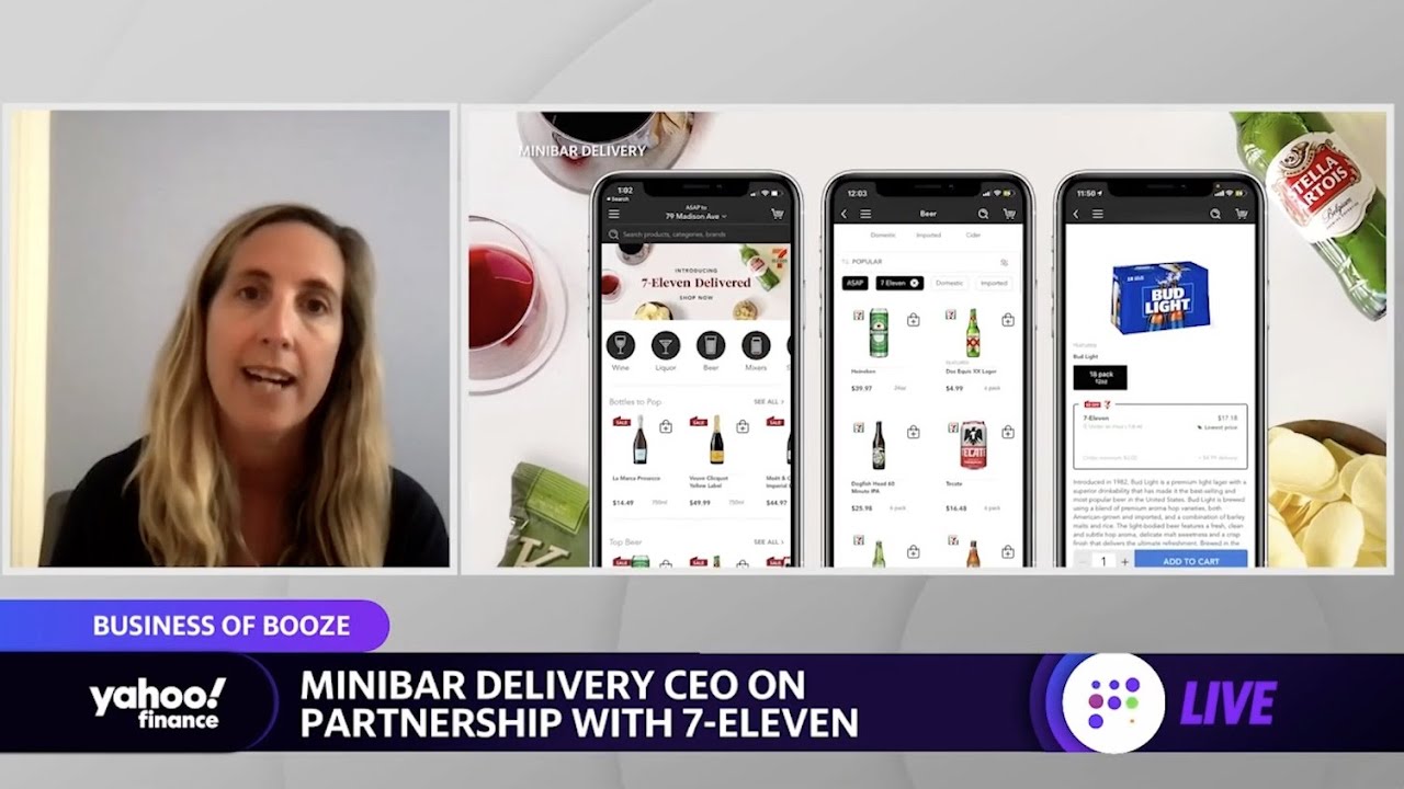 Minibar delivery ceo on summer alcohol industry trends  partnership with 7 eleven