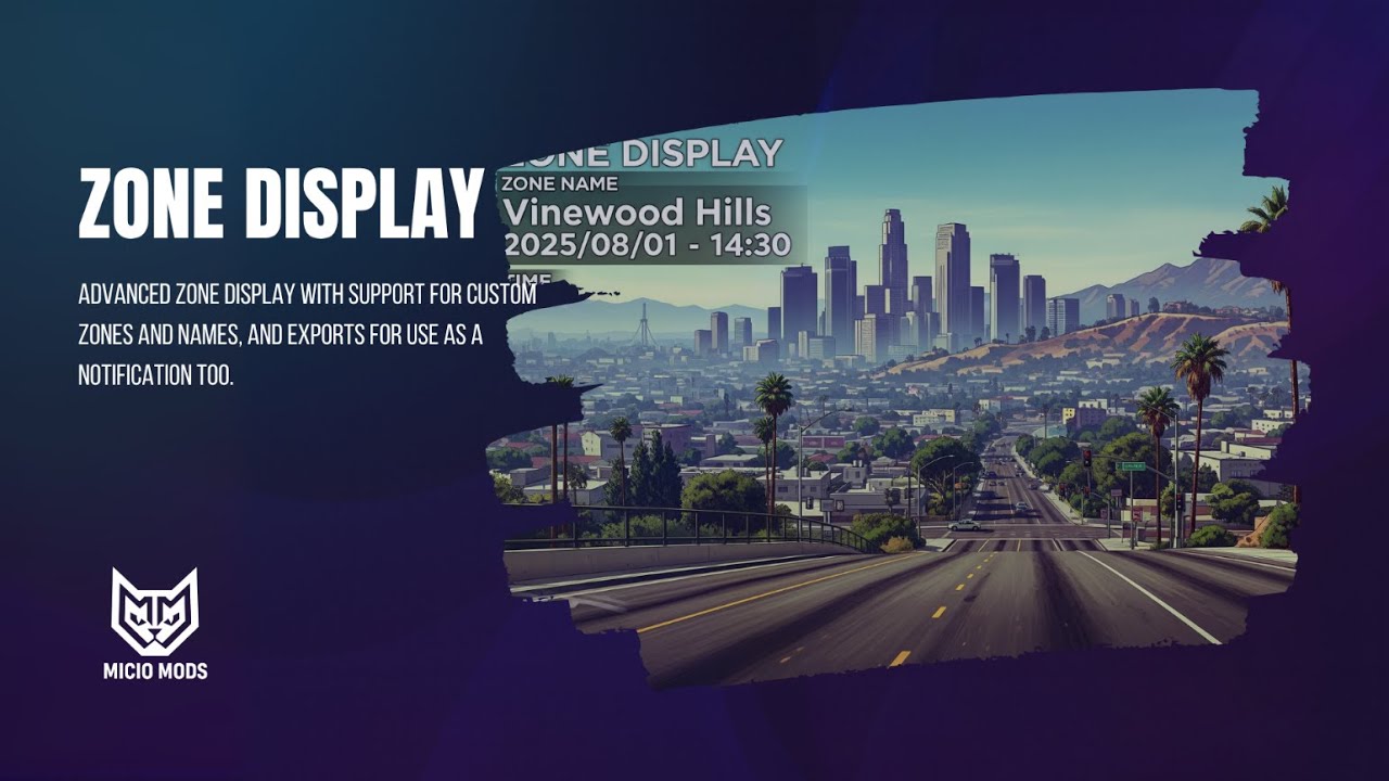 Zone Display - Notification System - FiveM Releases - Cfx.re Community