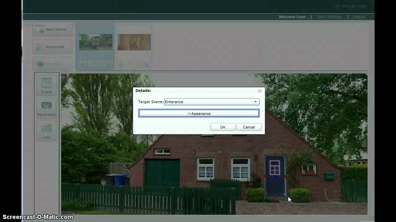 Virtual tour Simple Navigation