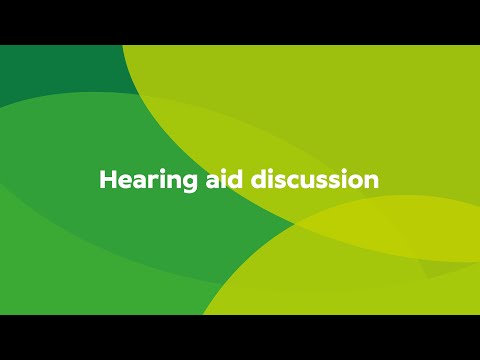 Hearing aid discussion | Specsavers Audiology AU