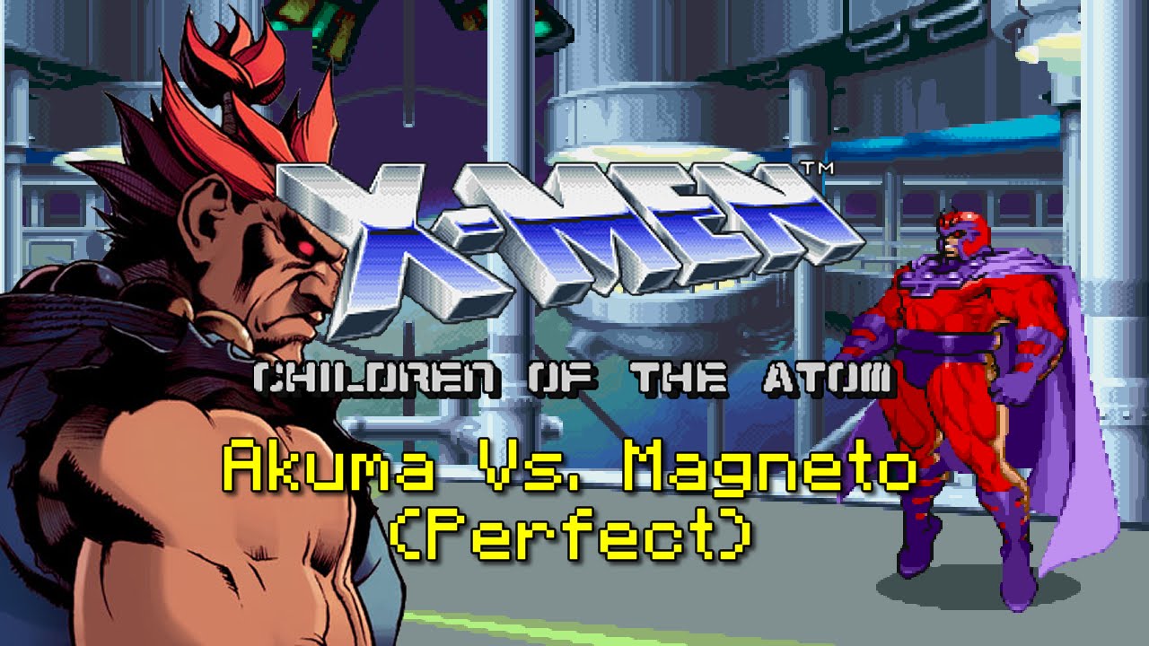 Akuma dando perfect no Magneto [X-Men CotA]