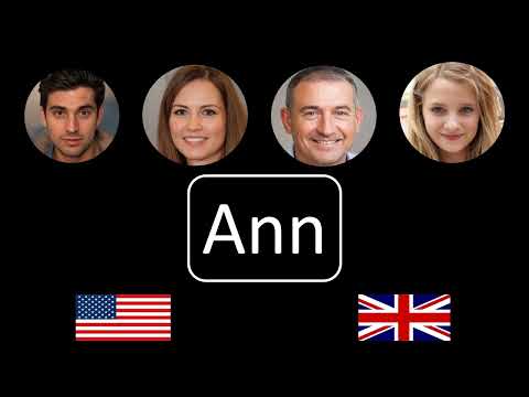 How to pronounce Ann
