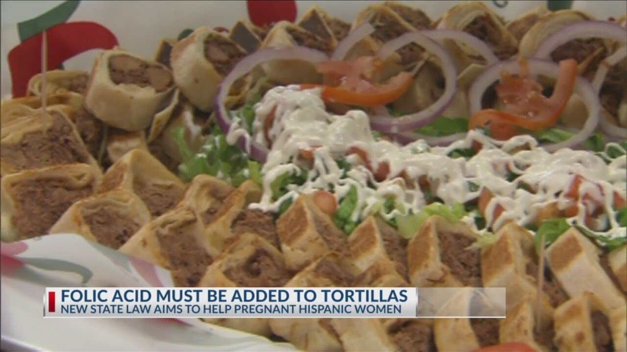 New California state law to require folic acid to be added in tortillas