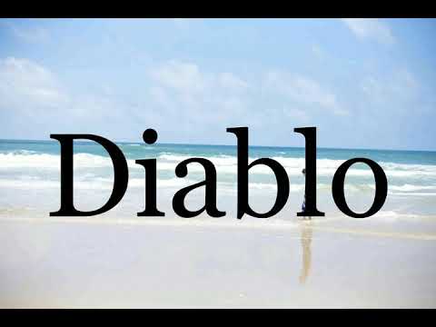 How To Pronounce Diablo๐๐๐๐๐๐Pronunciation Of Diablo
