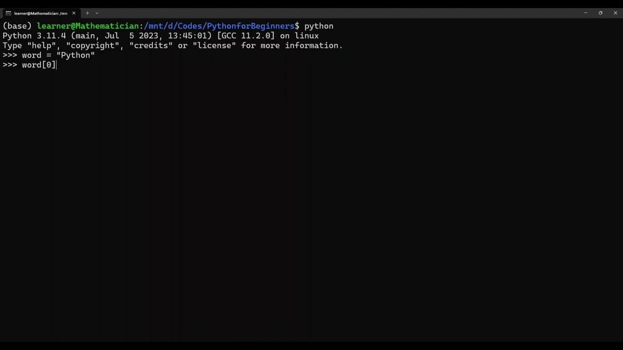 Tutorial 03 - Numbers and Strings (Text) in Python