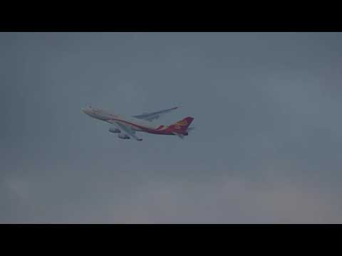 Boeing 747-400 (B-2437) Взлет в Жуковском