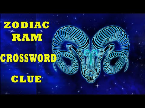 Top secret how to Solve the Zodiac Ram Crossword Clue! ( Year of the ram )