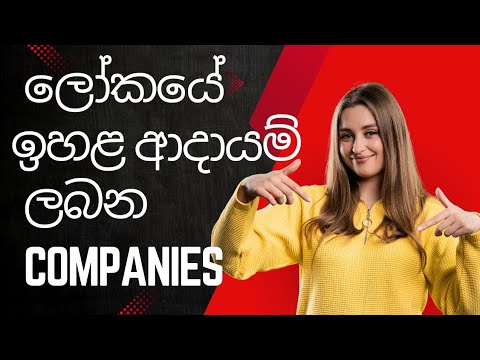 Top ten companies in the world ,ඉහළ ආදායම් ලබන වියාපාර,#bisnussperposal ,#investment