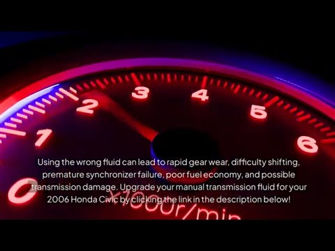 2006 Honda Civic Manual Transmission Fluid Type
