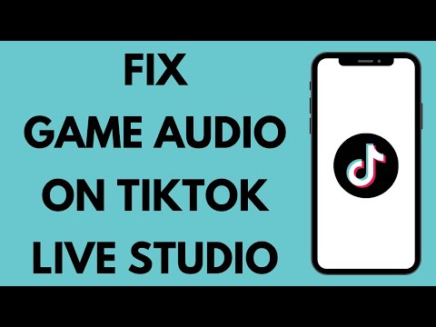 How to FIX Game Audio on TikTok Live Studio on PC 2024