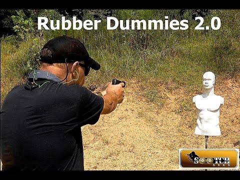 Best Range Training Tool New Rubber Dummies 2 0