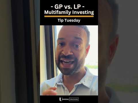 GP vs LP in Multifamily Investing. #shorts