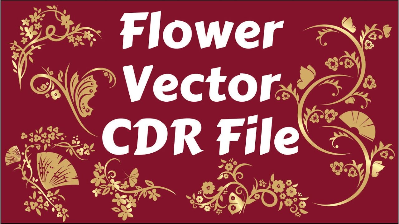 flower design vector CDR download #cdr #vectorart #vector