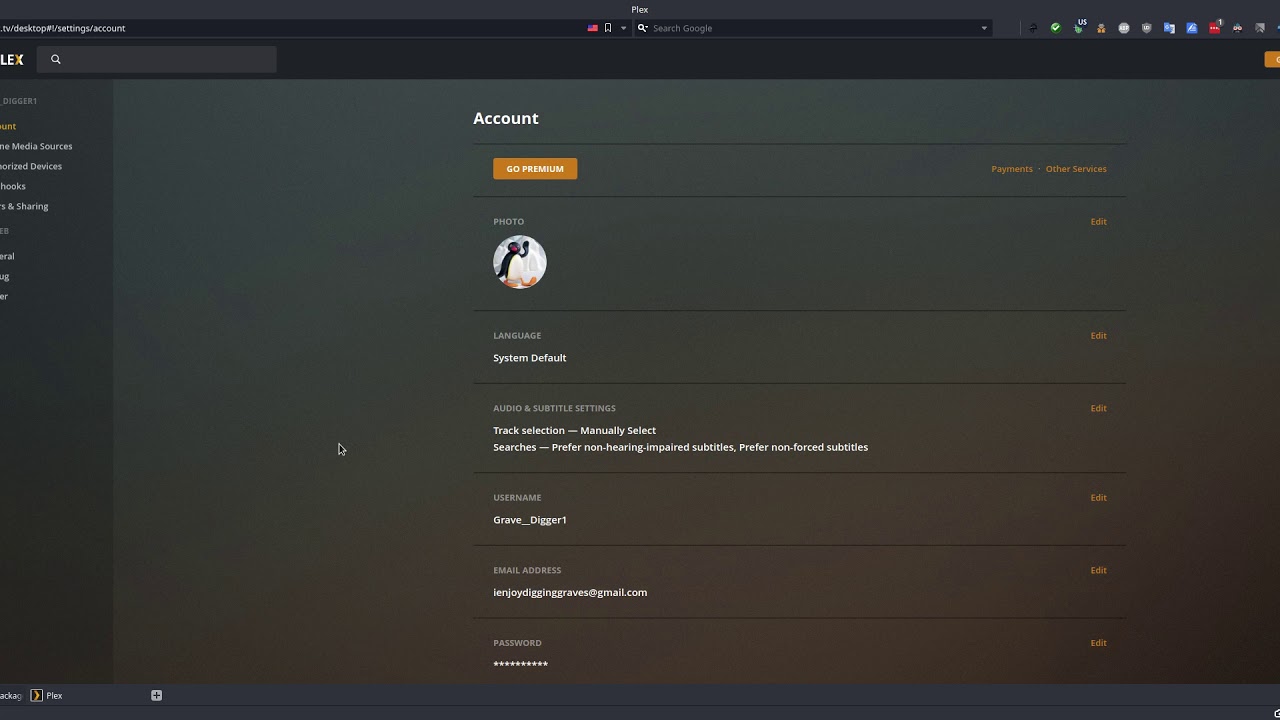 Missing Plex Server And Libraries