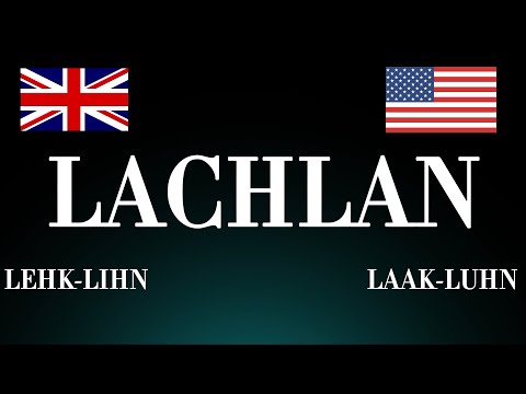Learn How to Pronounce 'Lachlan' Perfectly: UK vs USA (YouTuber Pronunciation)