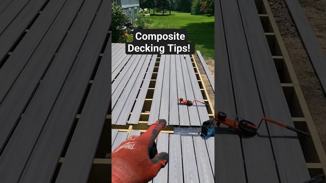 How To Install Composite Decking.