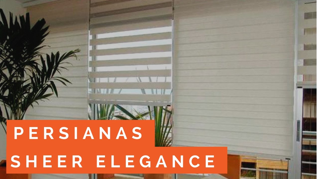 Persianas Sheer Elegance 2017 - Dekora Hogar