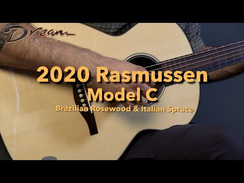 2020 Rasmussen Model C, Brazilian Rosewood/Italian Spruce | Reverb