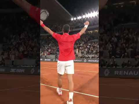 βNOVAK THE GREATβ π€© An insane match of tennis between two of the best π€―
