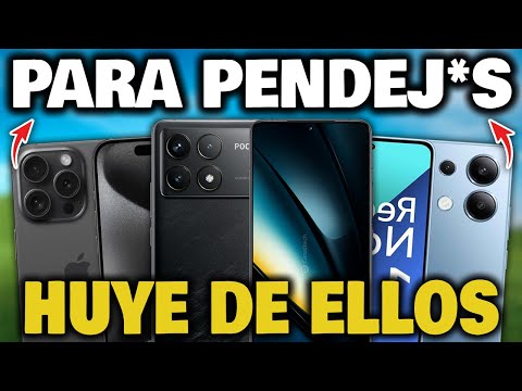 👎 Los 7 PEORES CELULARES que NO DEBES COMPRAR en 2024 ¡EVITA EL DESASTRE ⚠️!