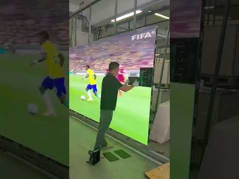 Connecting a large screen tv together đ