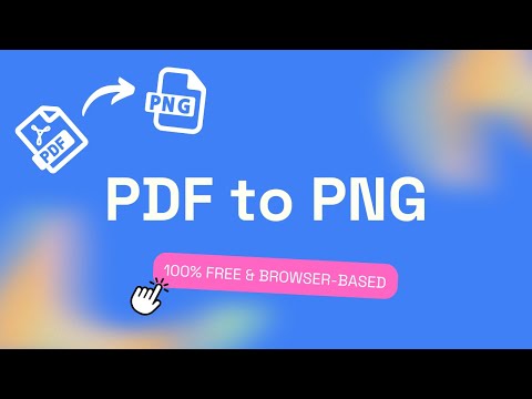 How To Convert PDF to PNG