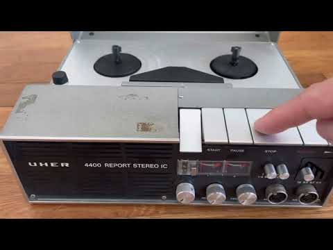 UHER 4400 Report Stereo IC reel to reel tape recorder | Reverb