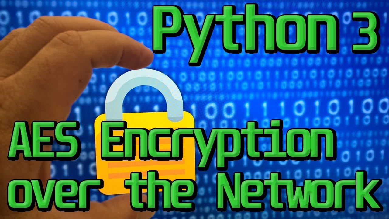 Encrypted Data over Network in Python 3 (pyAesCrypt)